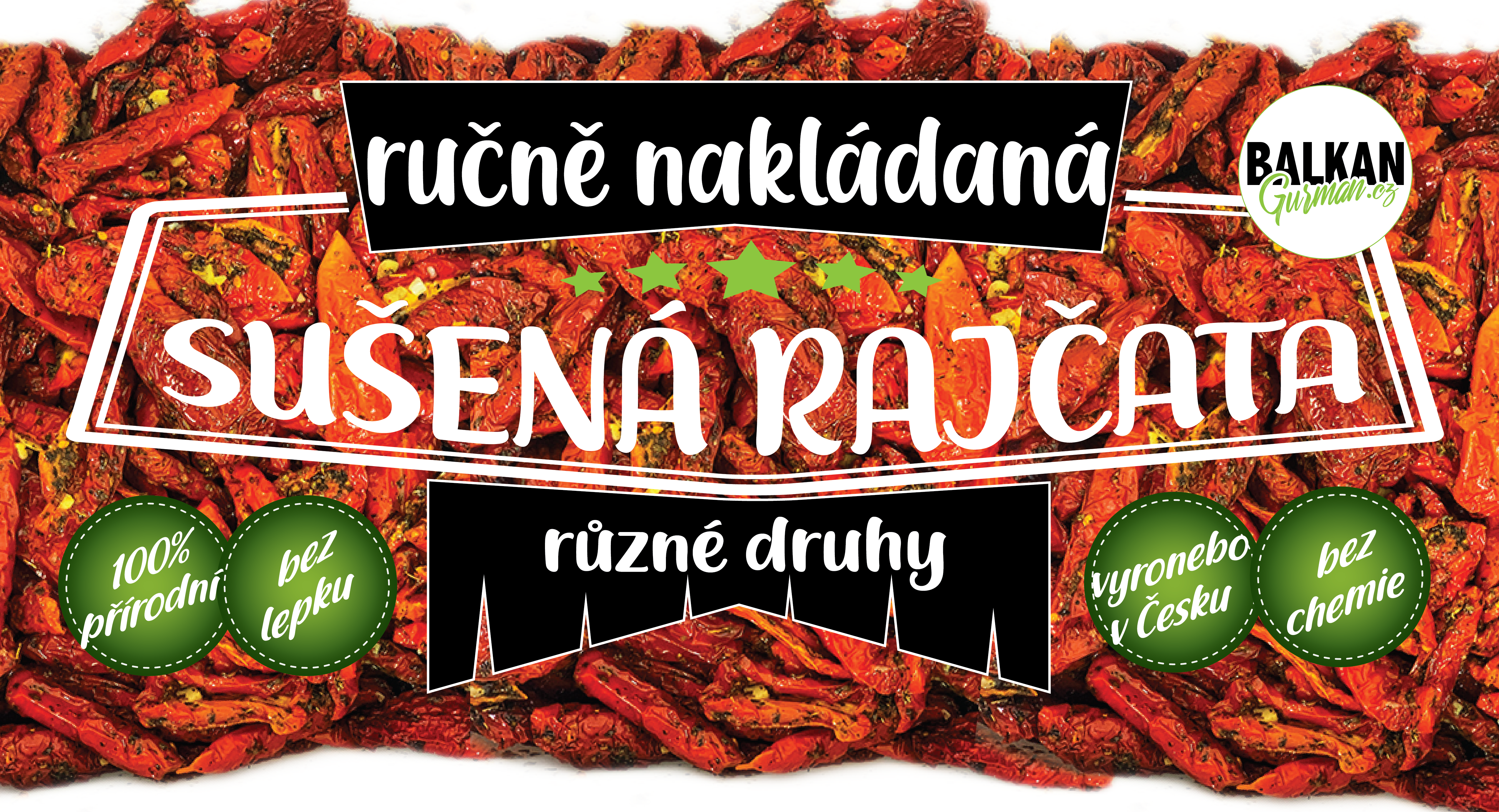 sušená rajčata, nakladaná rajčata San Marzano